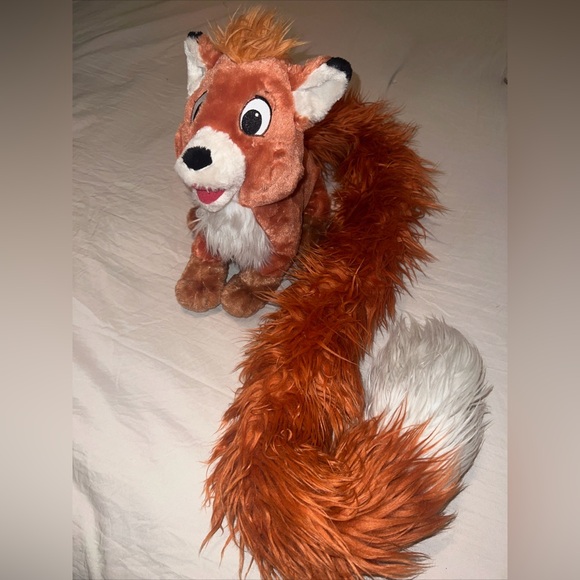 Disney | Toys | Disney Parks Fox And The Hound 55 Soft Plush Todd W Boa ...